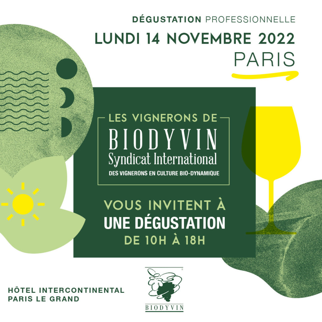 DÉGUSTATION BIODYVIN À PARIS - Château Mazeyres